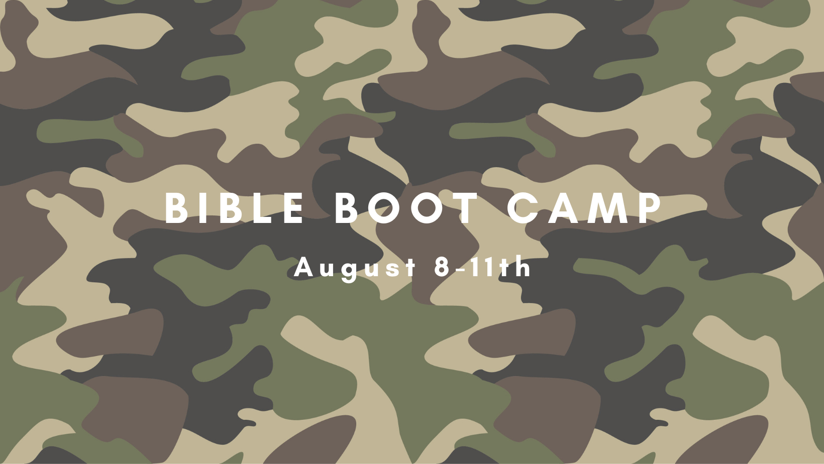 Bible Boot Camp (2) - Holy Spirit Parish