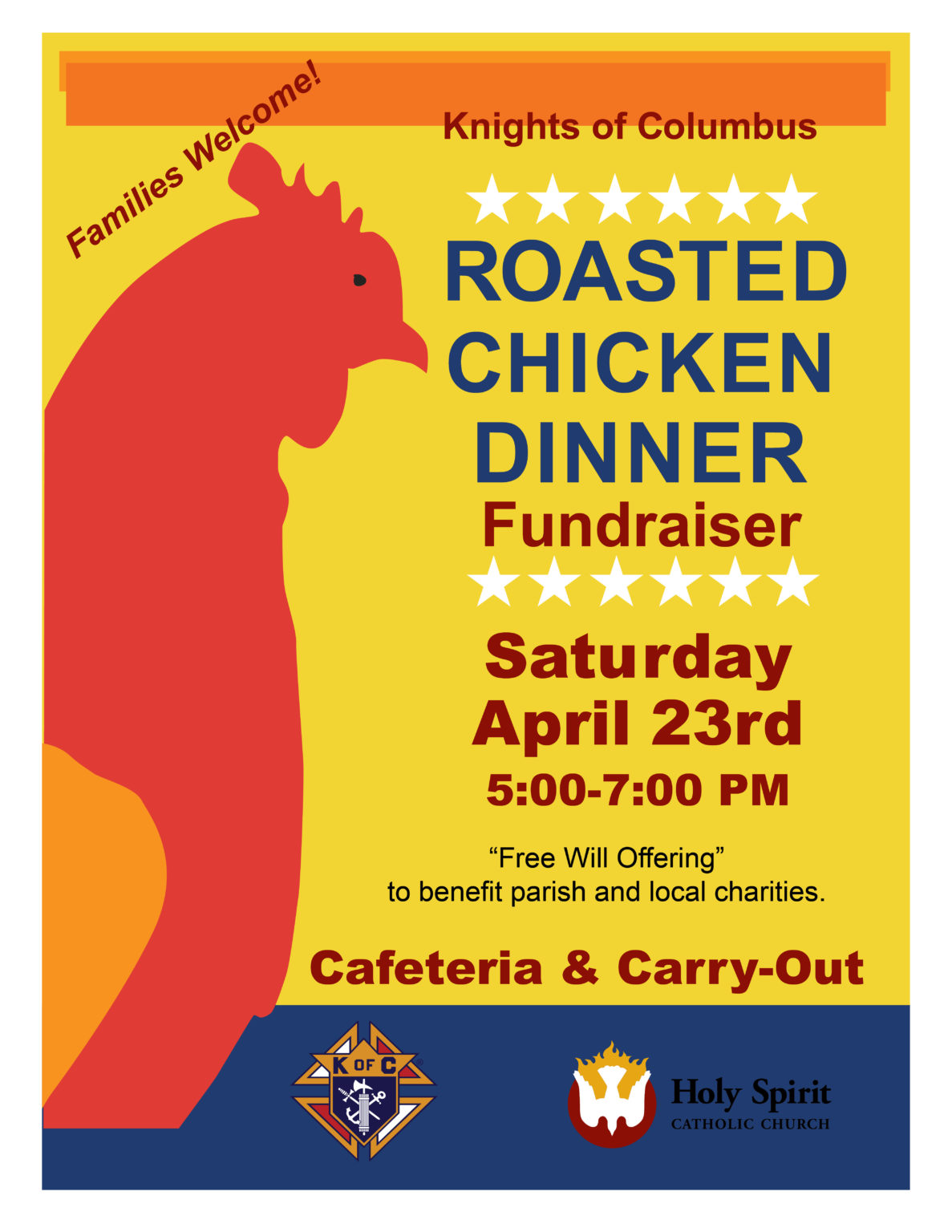 Bulletin-Chicken-Dinner-Fundraiser-2022-1 - Holy Spirit Parish