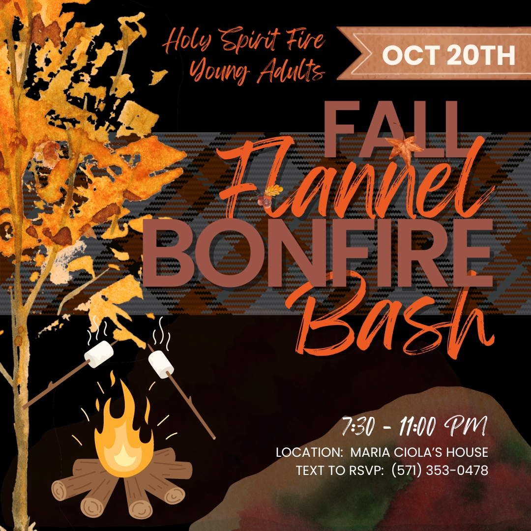 HSF-Flannel-Bonfire-Bash-Small-Graphic - Holy Spirit Parish