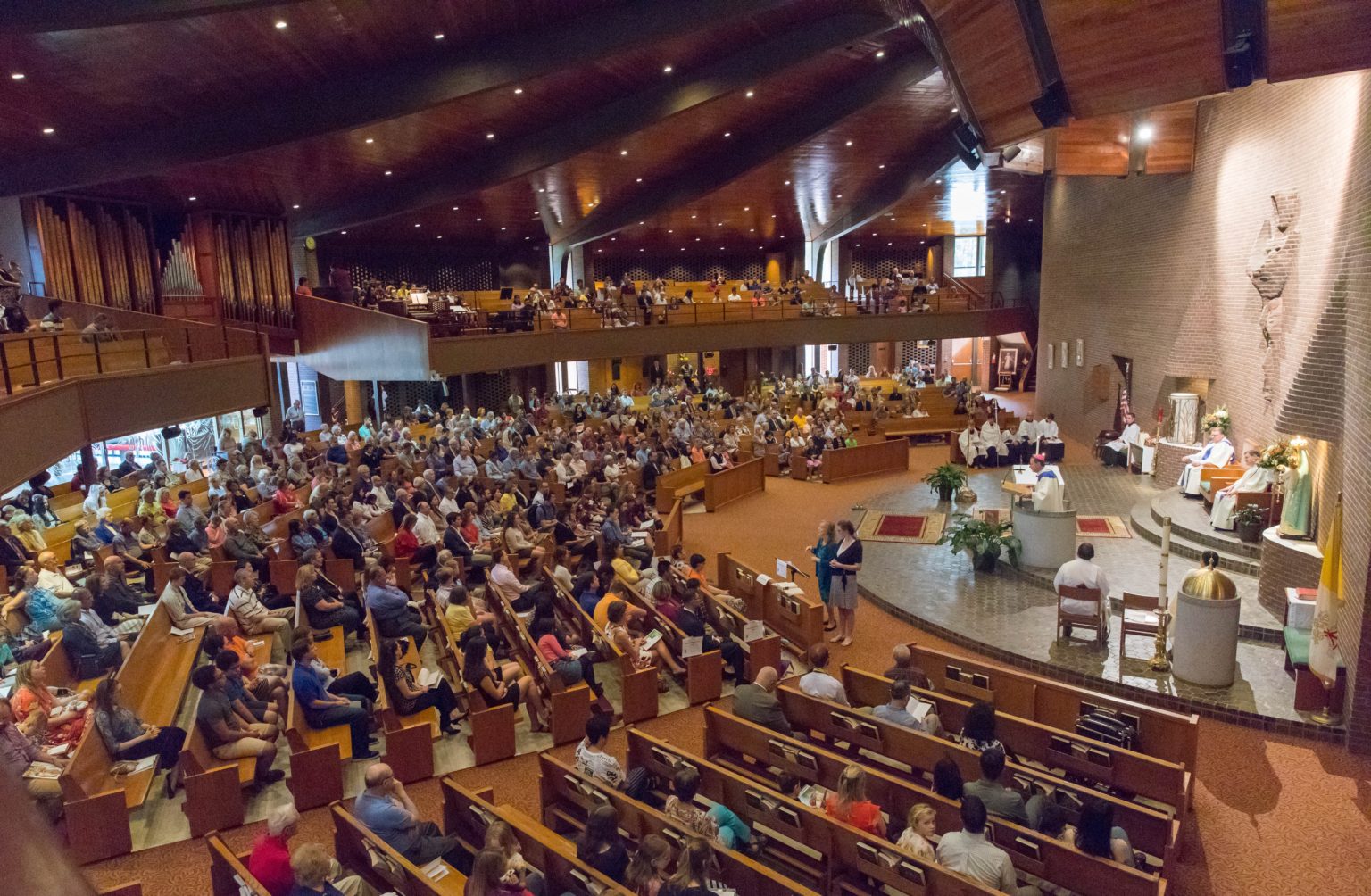 Packed Church - Holy Spirit Parish