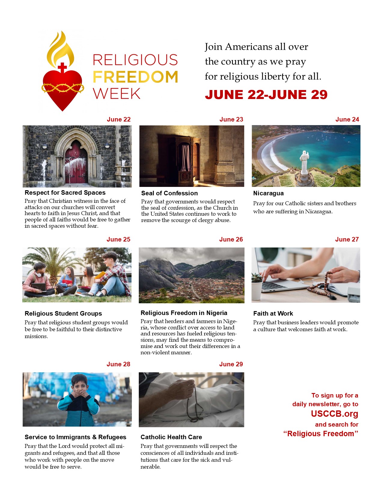 Religious-Freedom-Week-2023-flyer - Holy Spirit Parish